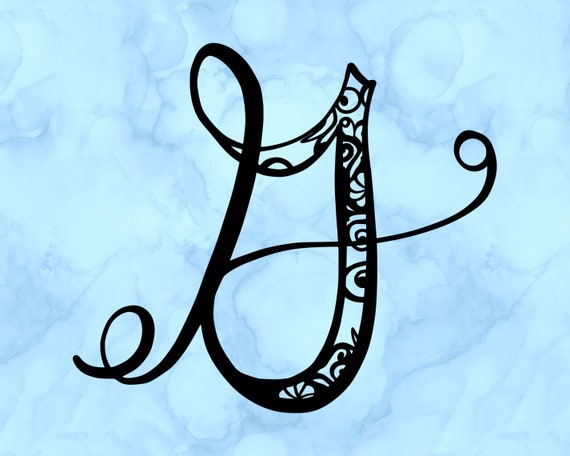 G Zentangle Decal - Etsy