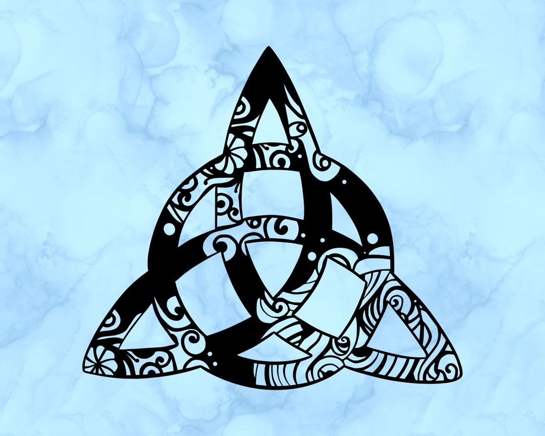 Celtic Knot Zentangle Decal - Etsy