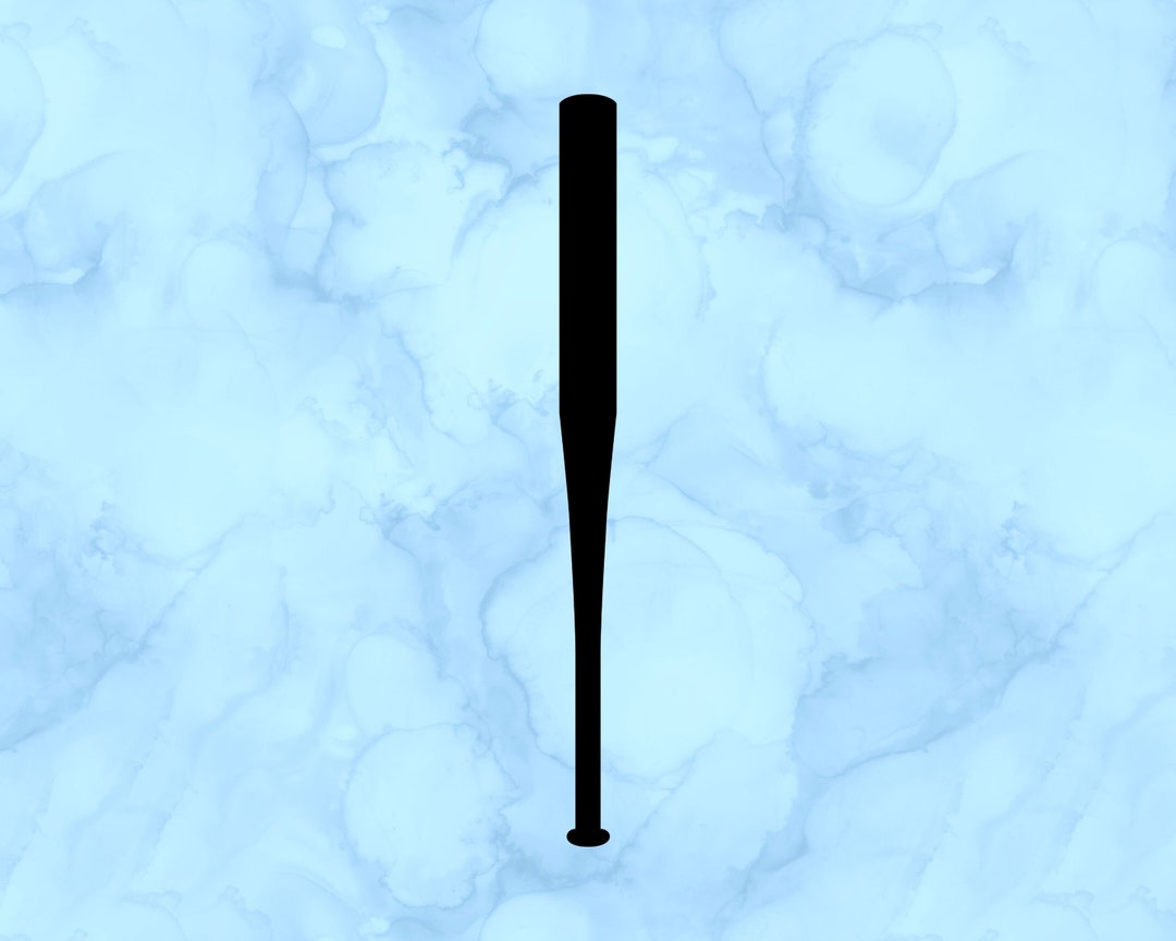 Baseball Bat Decal - Etsy