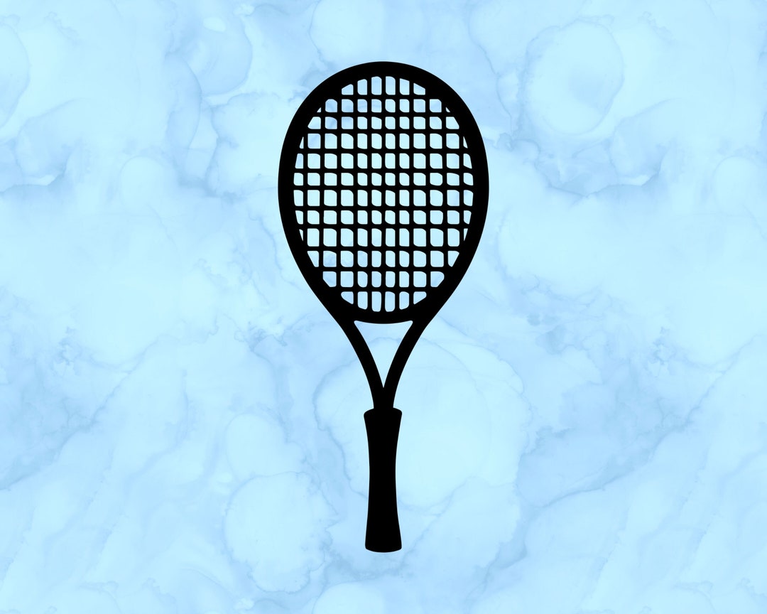 Tennis Racket Decal - Etsy