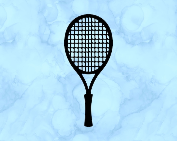 Tennis Racket Decal - Etsy