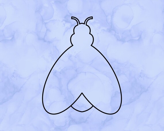 Firefly Outline Decal | Etsy