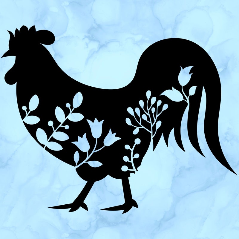 Rooster Decals - Etsy
