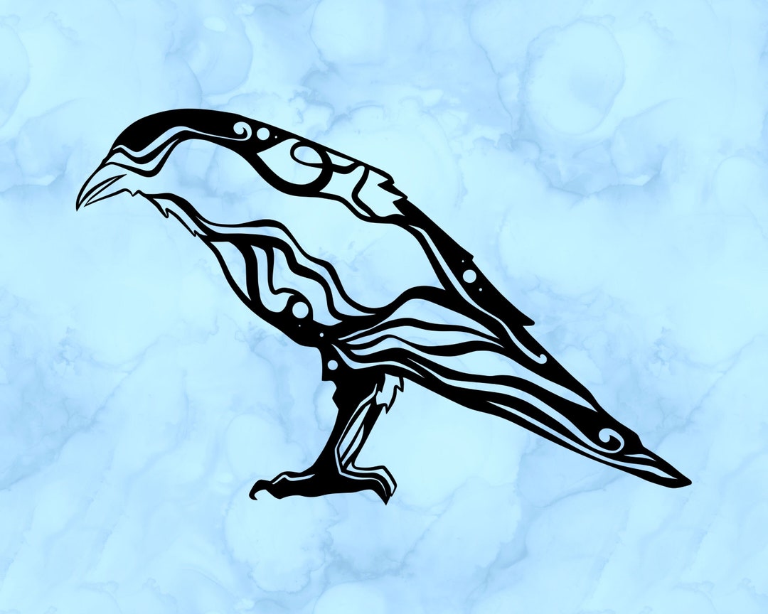 Crow Decal - Etsy