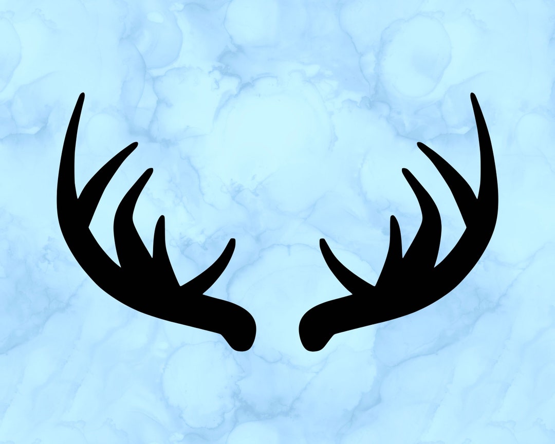 Antlers Decal - Etsy