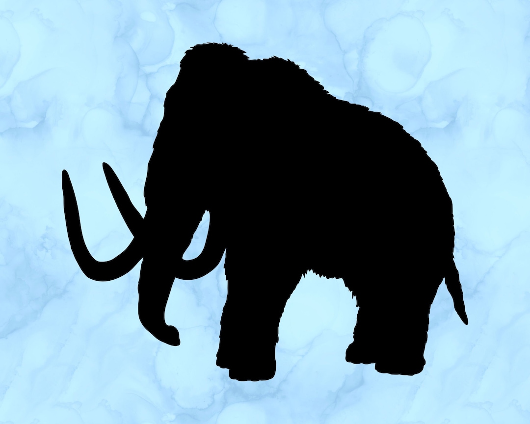 Woolly Mammoth Decal - Etsy