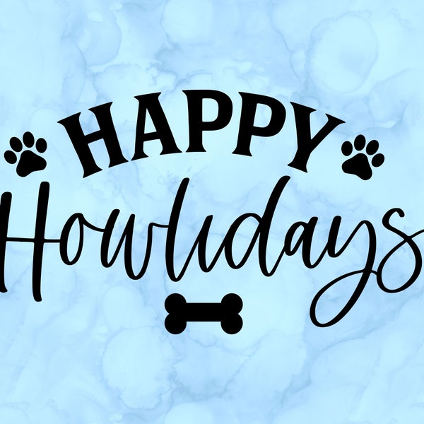 Happy Howlidays - Etsy