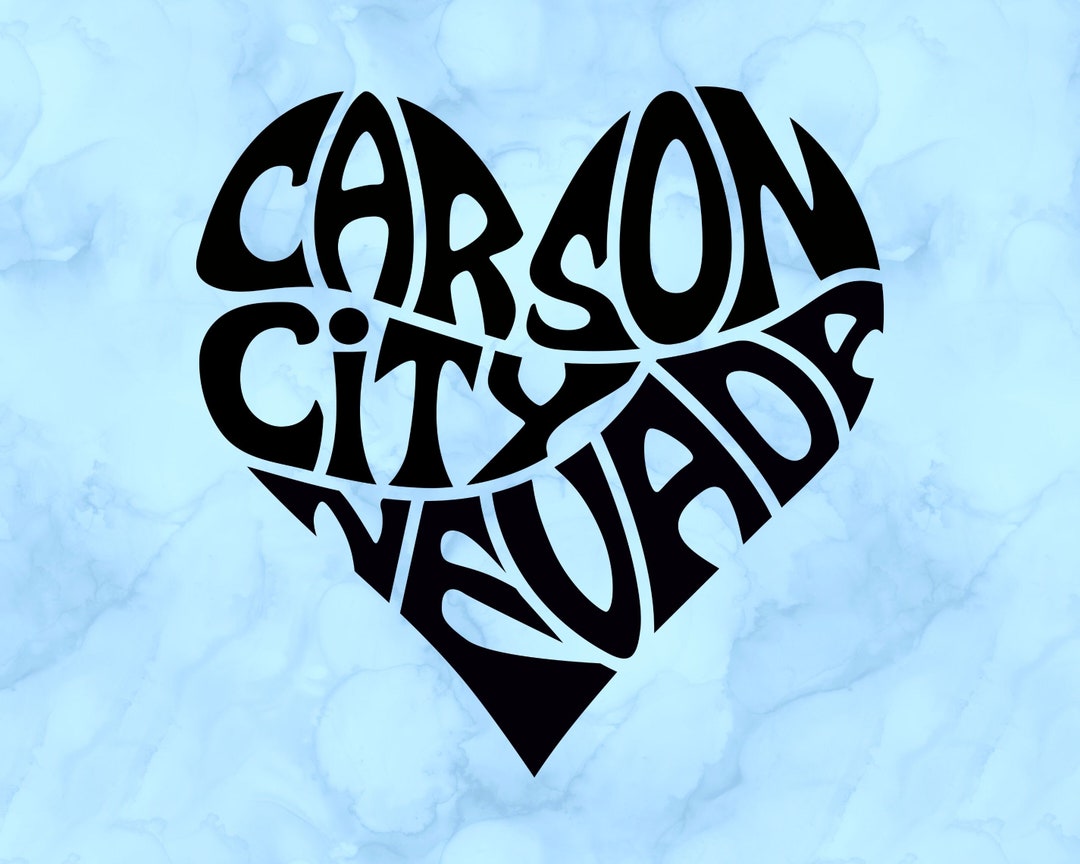 Carson City, Nevada Decal - Etsy