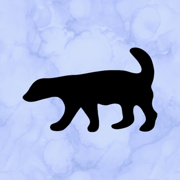 Honey Badger Decal - Etsy