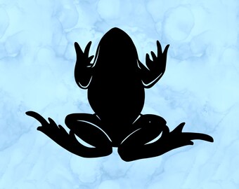 Vinyl Decal Frog Toad Fun Country Bumper Sticker Car Truck Laptop - Etsy