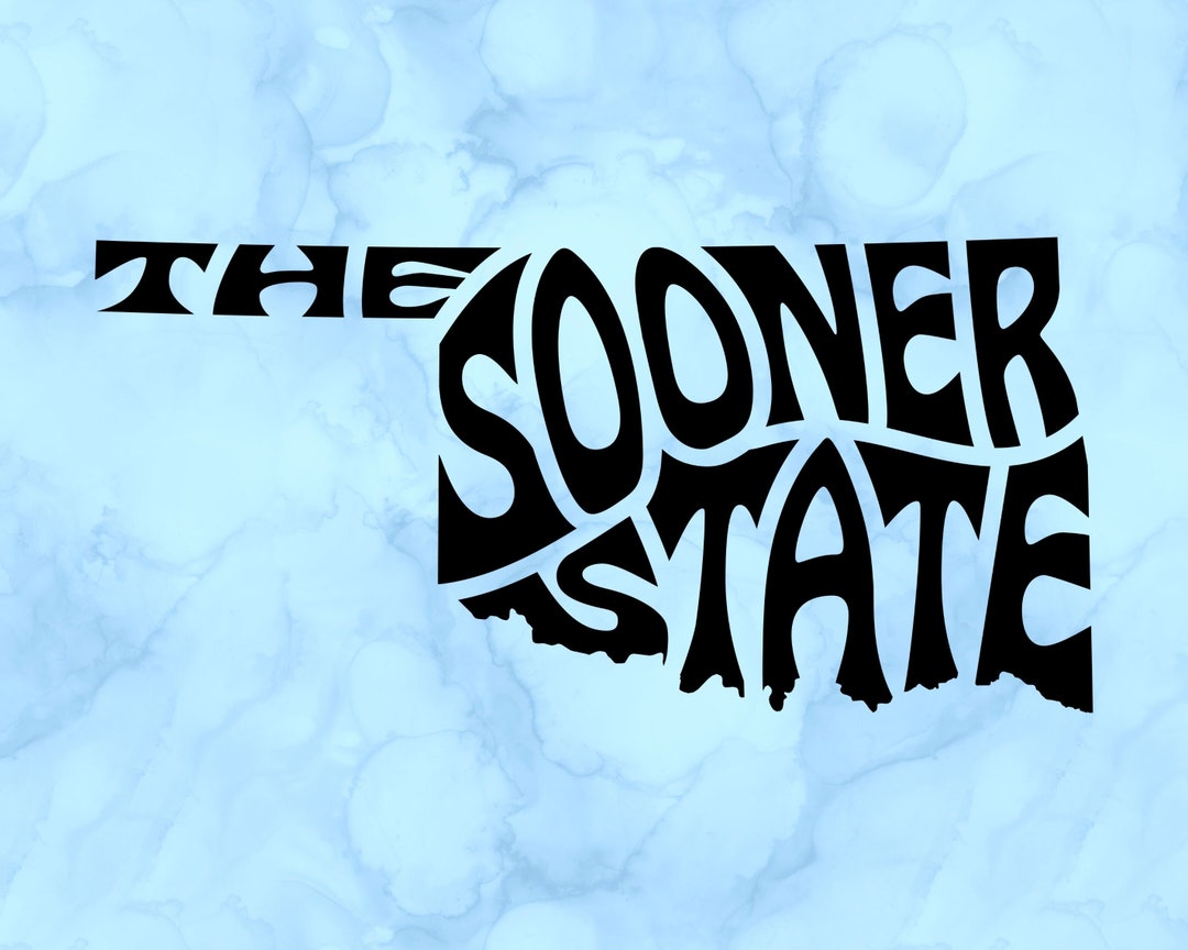 Oklahoma - the Sooner State Decal - Etsy