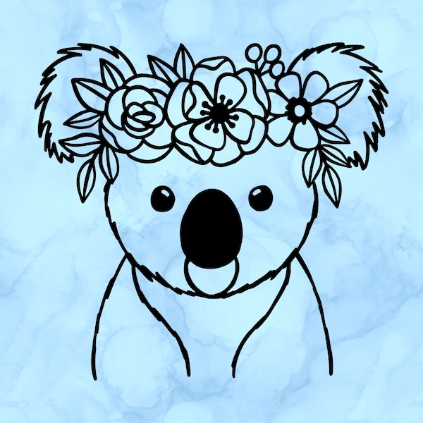 Koala Decal - Etsy