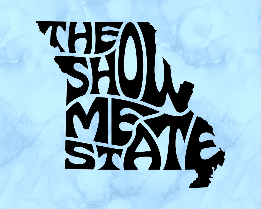 Missouri - the Show Me State Decal - Etsy