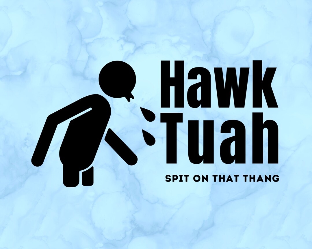 Hawk Tuah Decal - Etsy