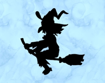 Witch Decal Vinyl - Etsy