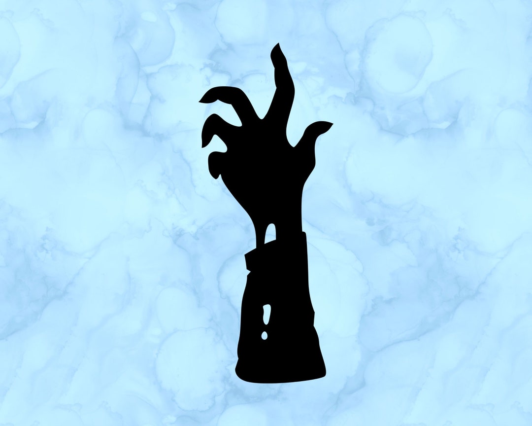 Zombie Hand Decal - Etsy