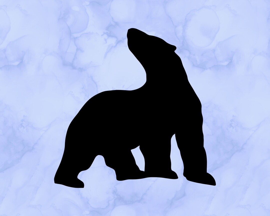 Polar Bear Decal - Etsy