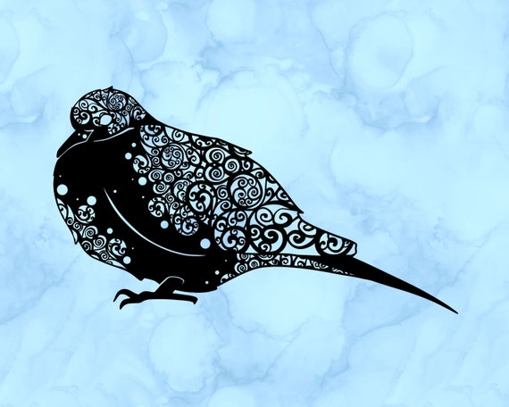 Dove Zentangle Decal | Etsy