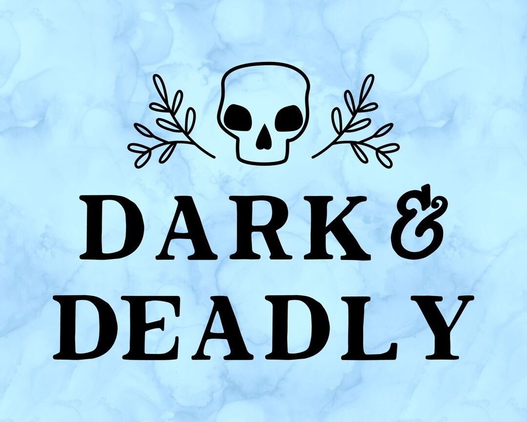 Dark & Deadly Decal - Etsy