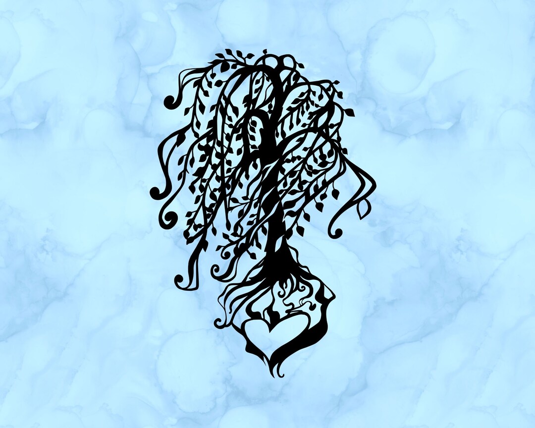 Willow Tree Decal - Etsy