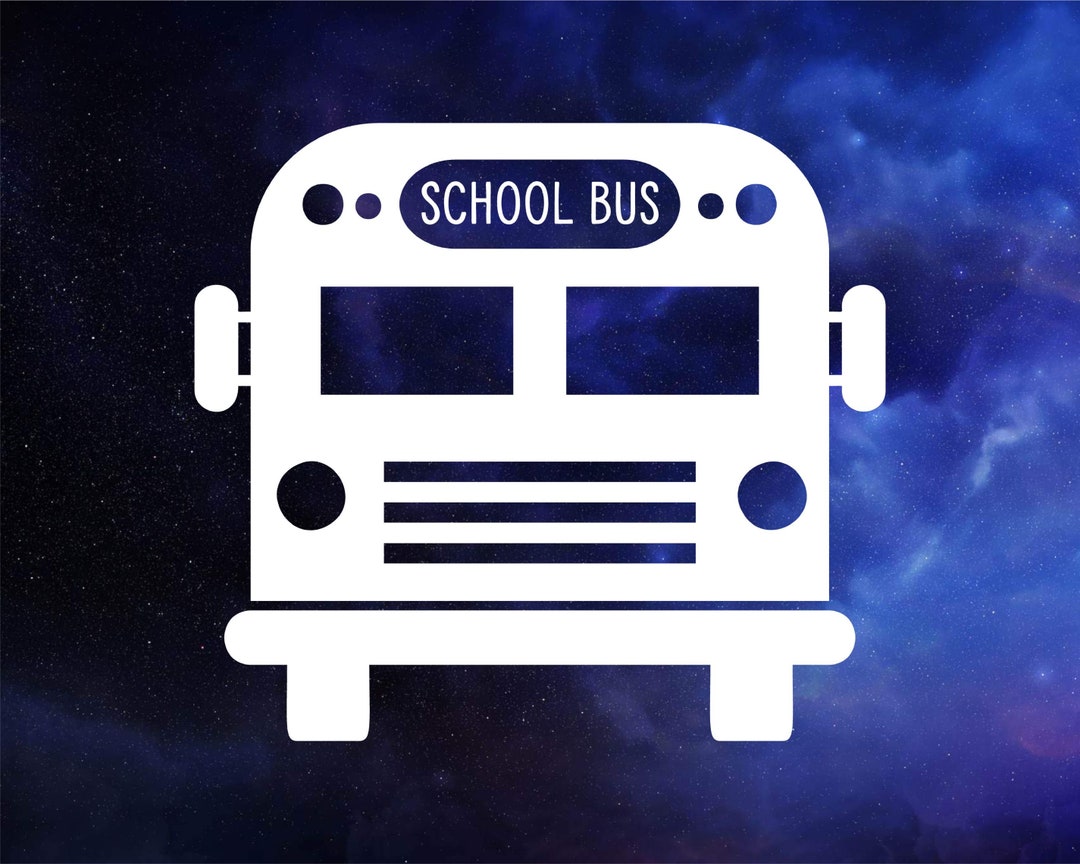 School Bus Decal - Etsy