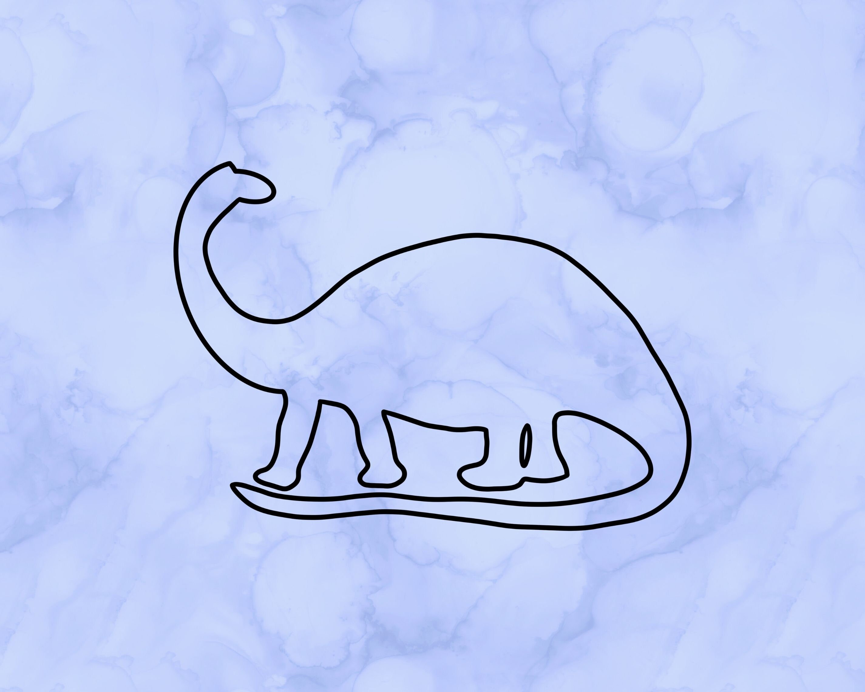 Brontosaurus Template