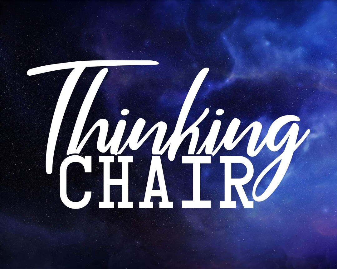 Thinking Chair Decal - Etsy