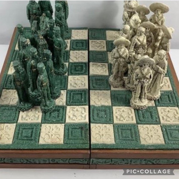 Aztec Chess Set - Etsy
