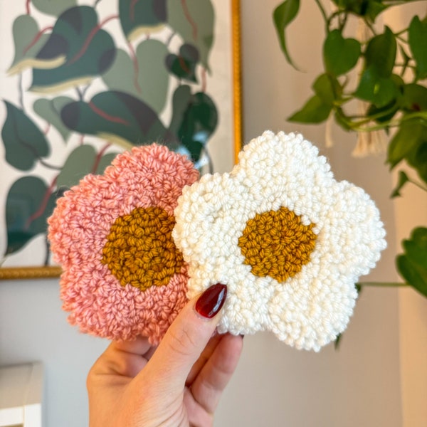 Daisy Coasters - Etsy