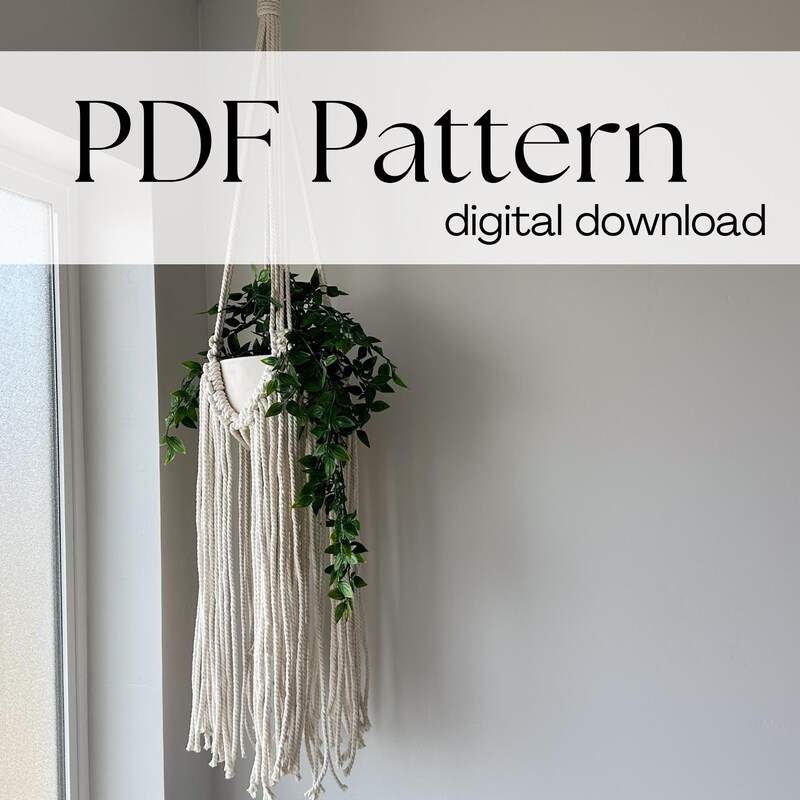 Small Macrame Pattern - Etsy