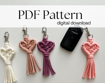 Macrame Doll PDF Pattern Tutorial Instant Download | Free Macrame Knot ...