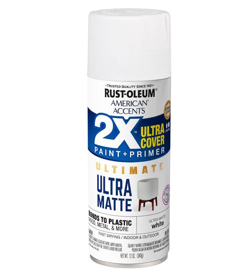 2X Ultra Coverage Paint Primer Rust-oleum Spray Paint - Etsy