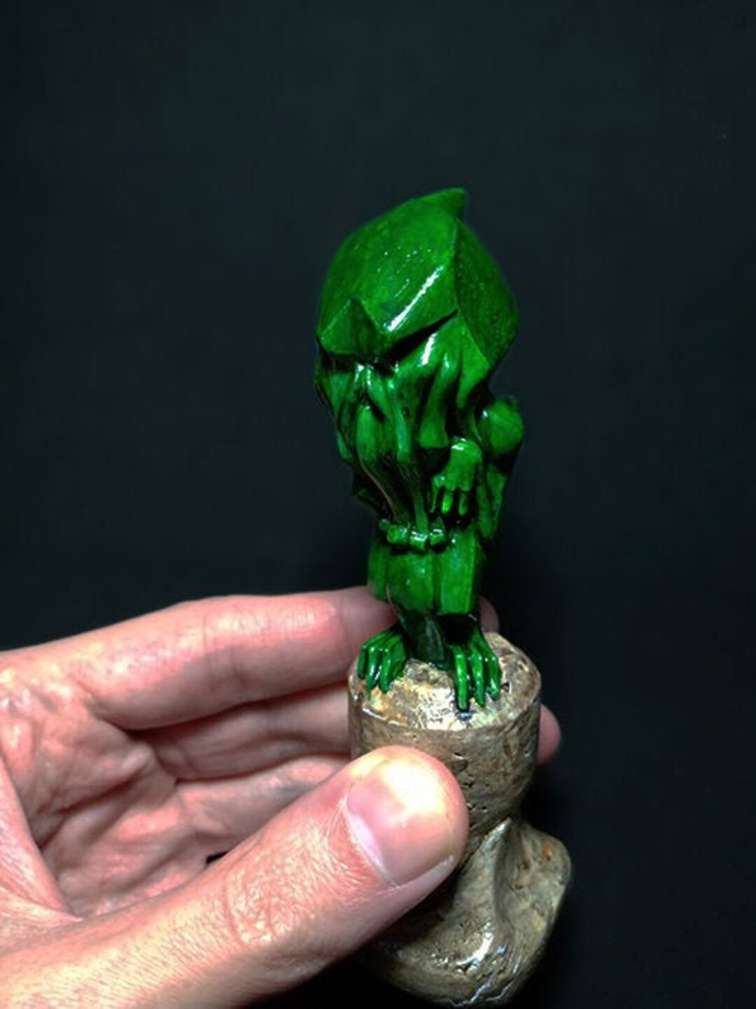 Cthulhu Idol Statue Jade Variant cthulhu Myths - Etsy