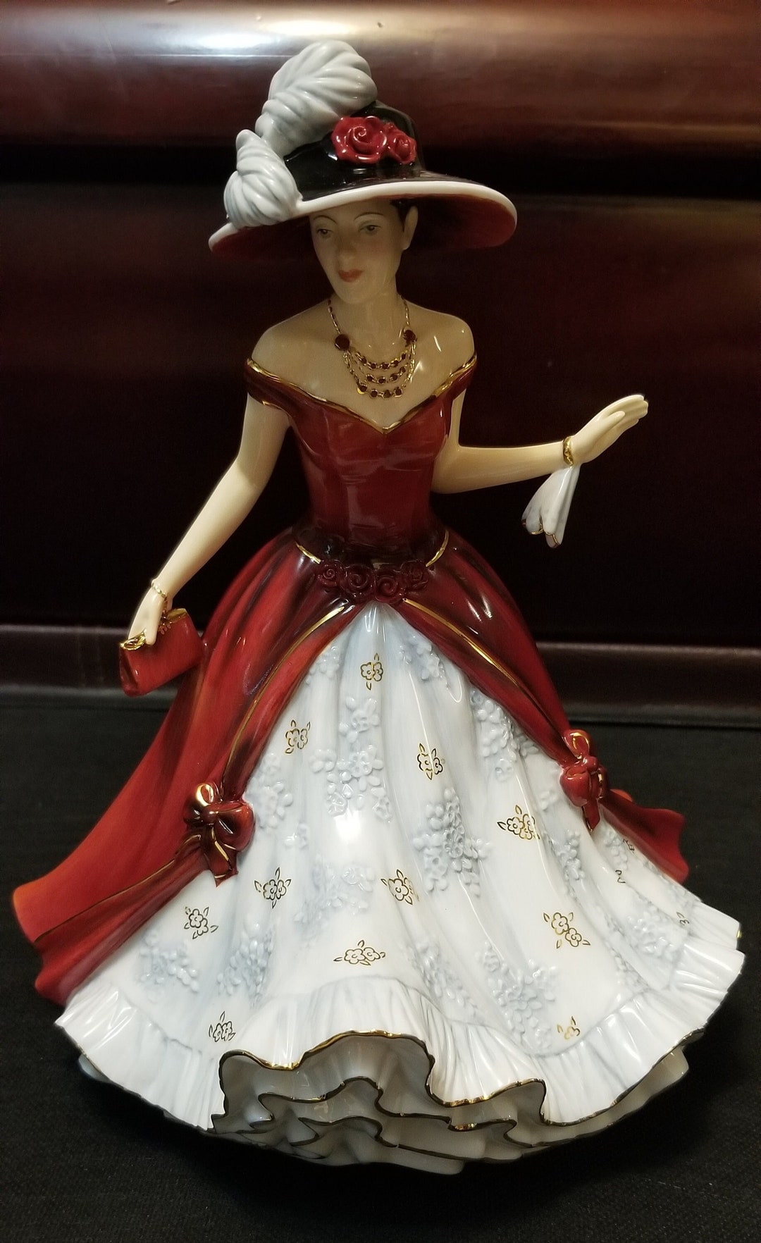 Royal Doulton Pretty Ladies Figure of the Year GEORGIA . HN - Etsy