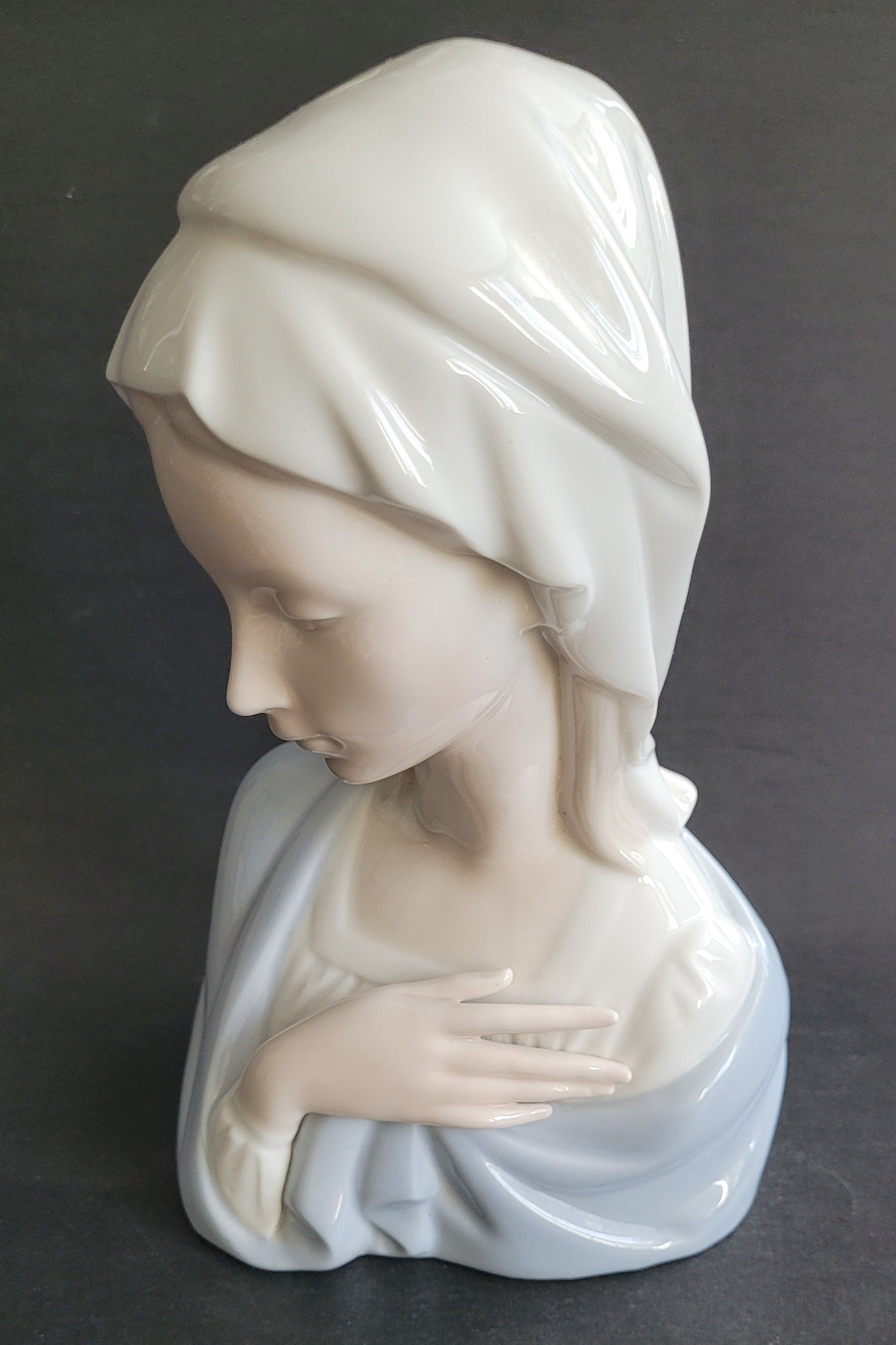 Lladro MADONNA Head. 4649. Great Condition. 9 . No Box. - Etsy