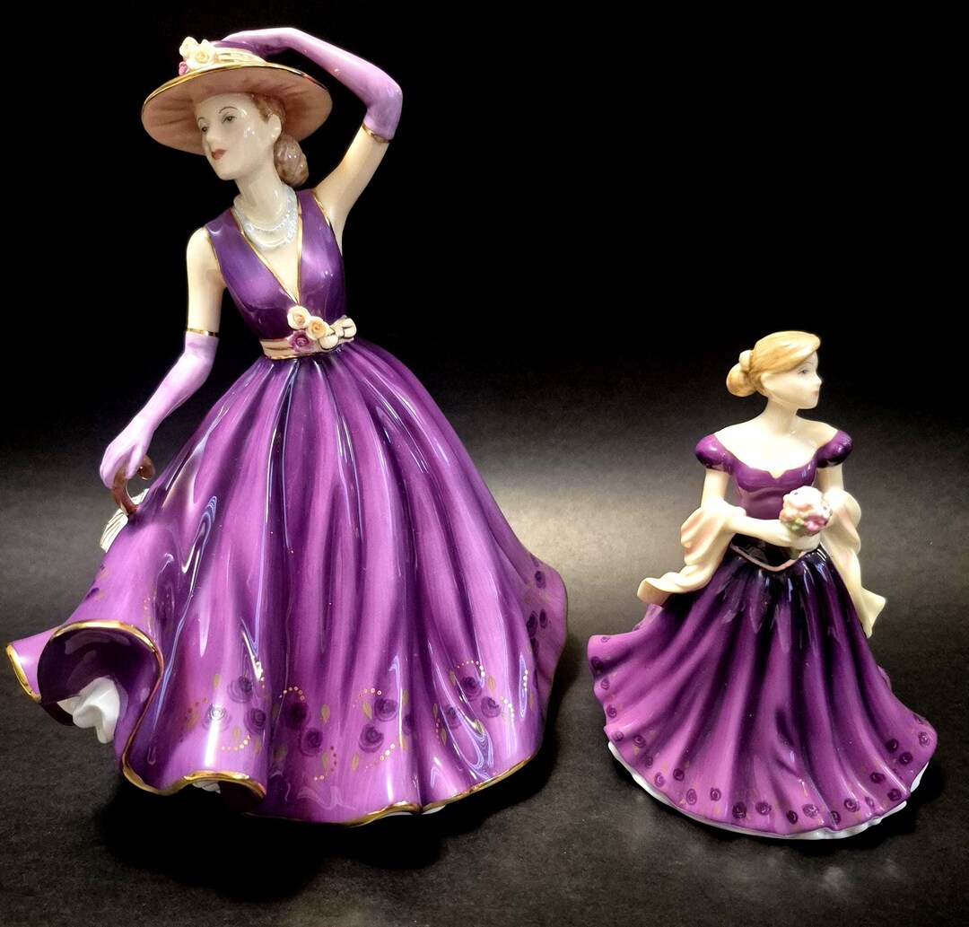 Royal Doulton Pretty Ladies FOY EMMA & Erin Set. HN 5426, 5427. Mint ...