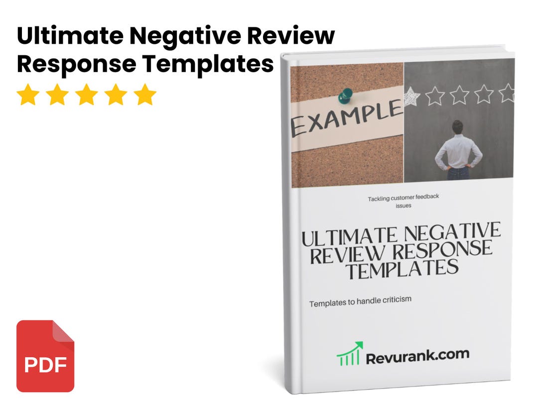 Ultimate Negative Review Response Templates: 1-star Feedback Reply ...