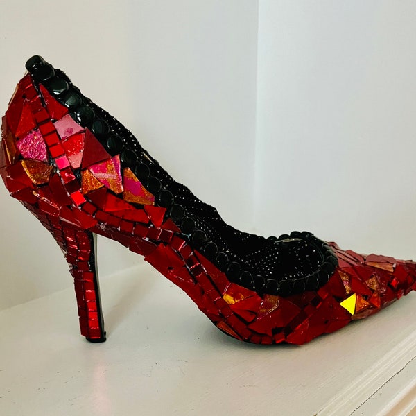 Mosaic Shoe - Etsy