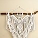 Large Pure White or Beige Wall Hanging Macrame Symmetrical - Etsy