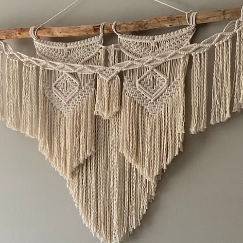Large Macrame Wall Hanging Macrame Wall Hanging Headboard - Etsy