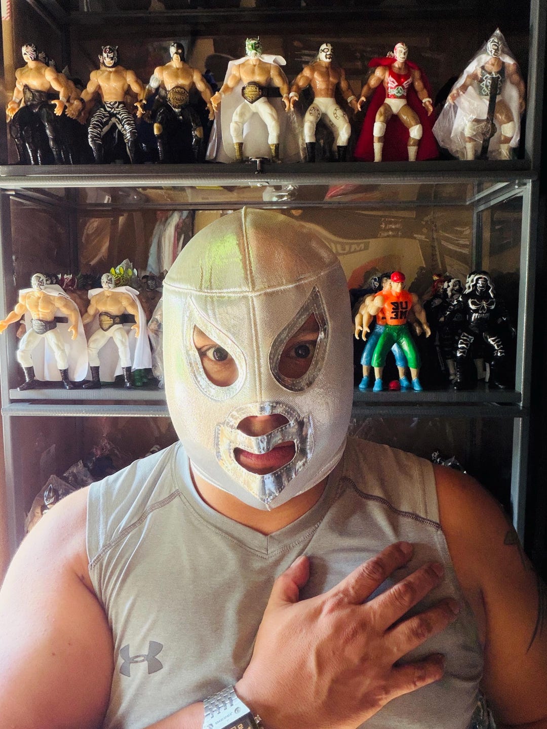 El Santo Jr Mexican Luchador Adult Mask - Etsy