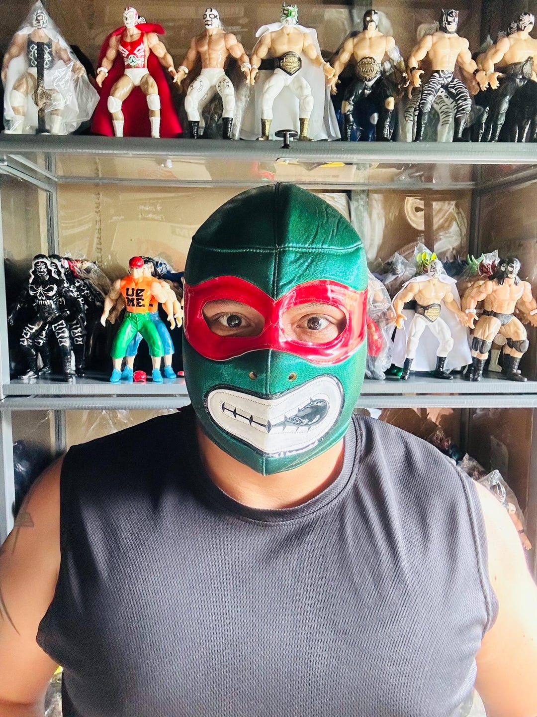 TMNT Raphael Mexican Luchador Adult Mask - Etsy