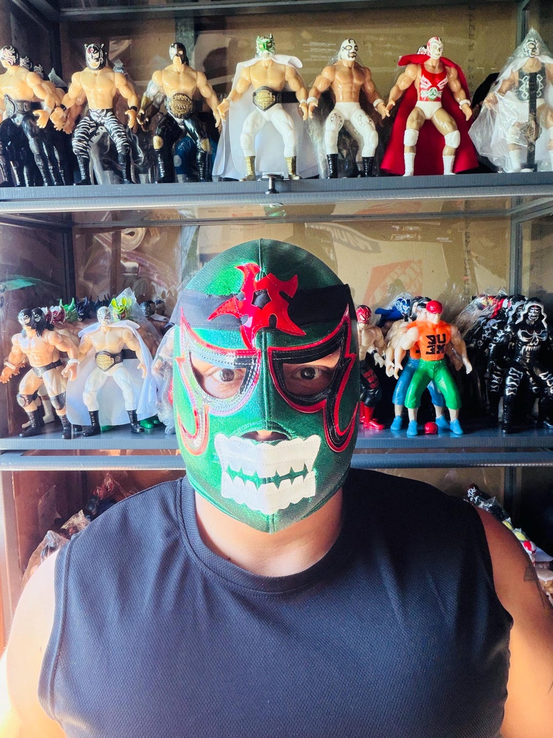 Pentagon Jr Mexican Luchador Adult Mask - Etsy