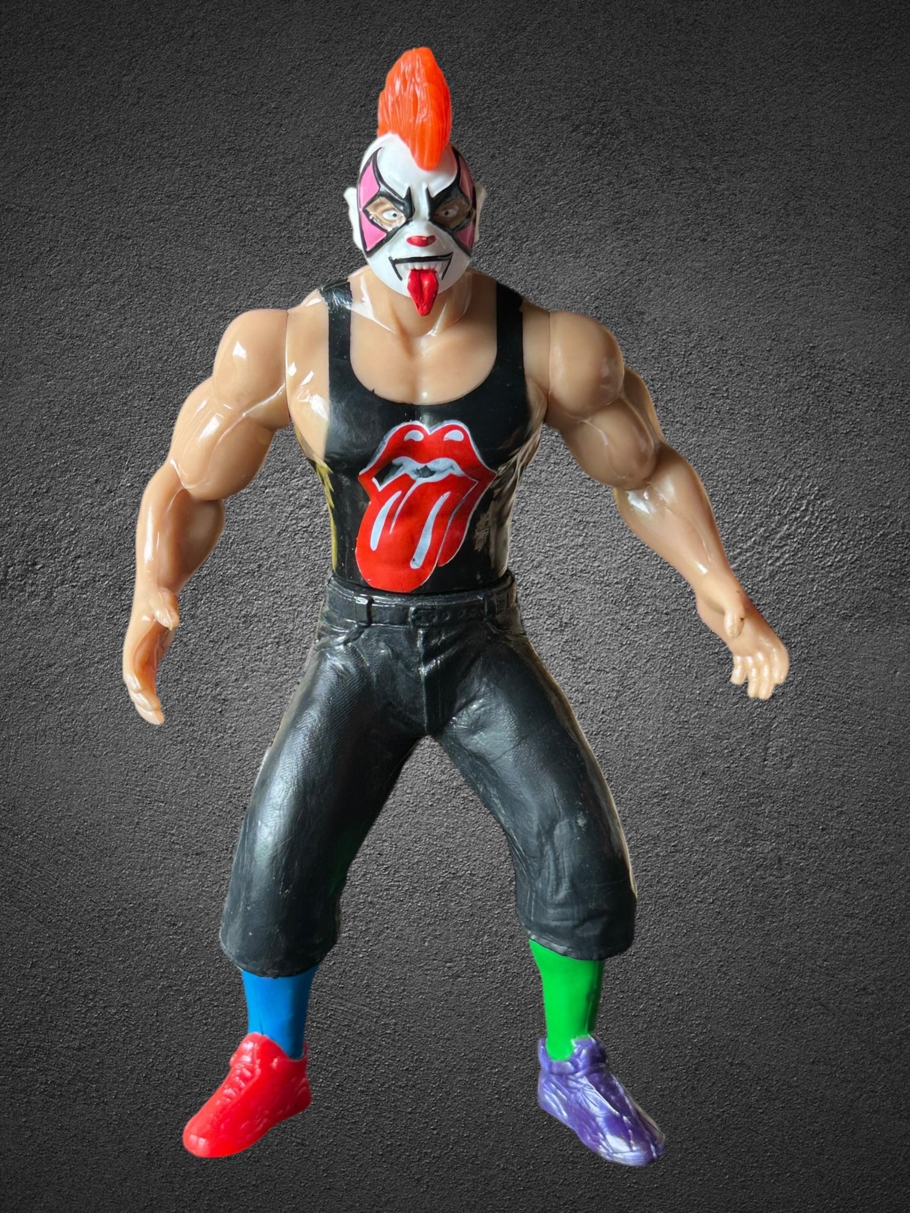 Psycho Clown Luchador Figure 7 Inches Tall - Etsy