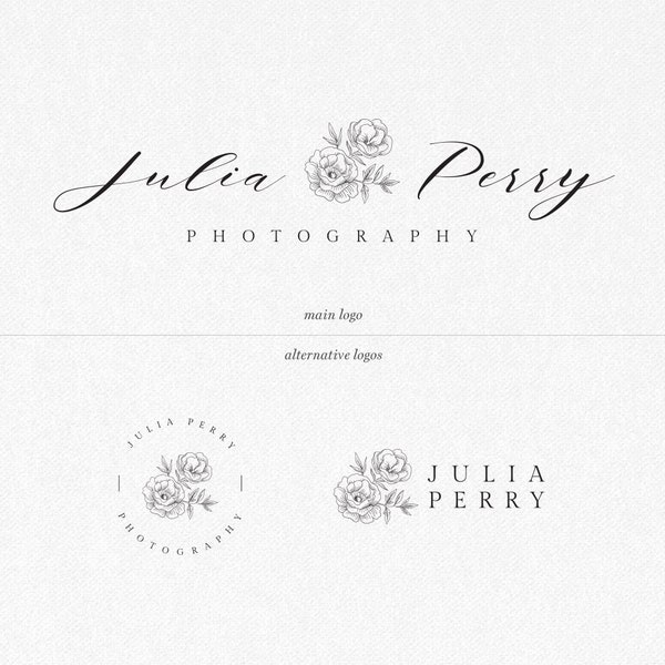 Flower Watermark - Etsy