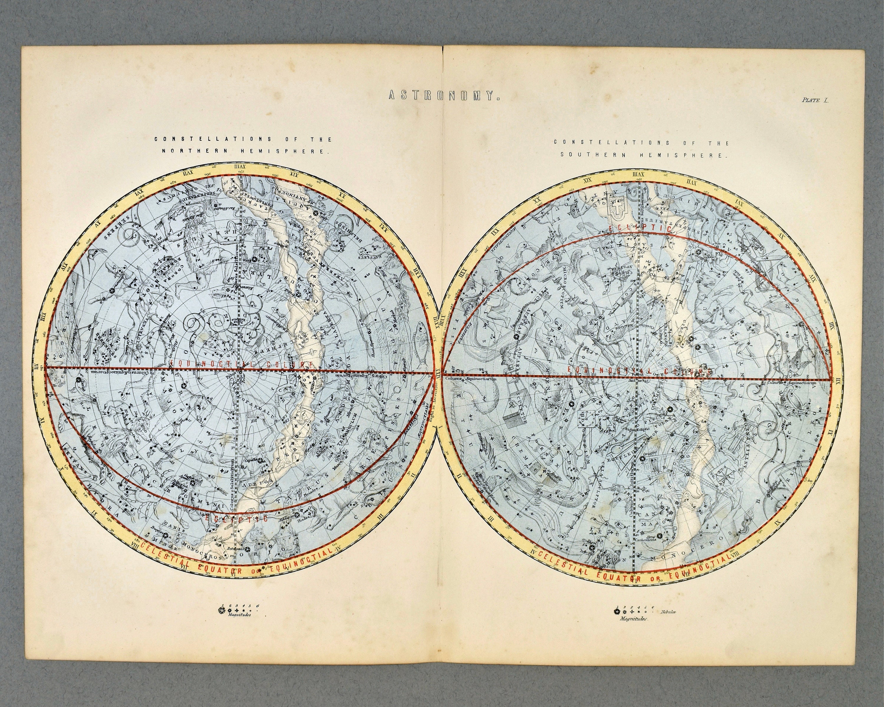 Northern And Southern Hemisphere Constellations