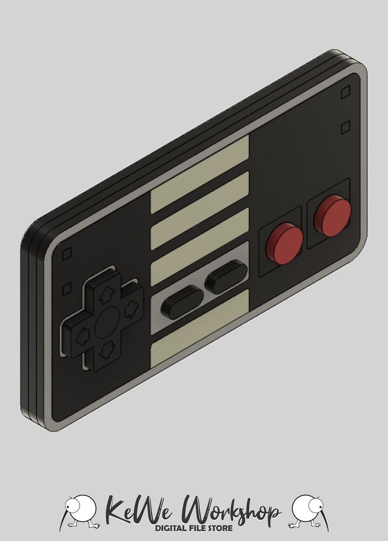 Digital Laser Cut Files SVG DXF PNG. Classic Game Controller - Etsy