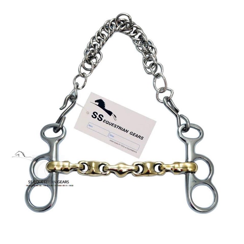 Butterfly Pelham Bit Waterford Coppermix Jointed Mouthpieces - Horse ...