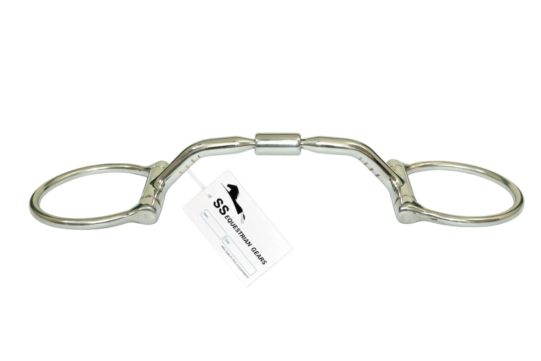 Horse Bits Comfort Snaffle Bit With Copper Inserts Western D-ring ...