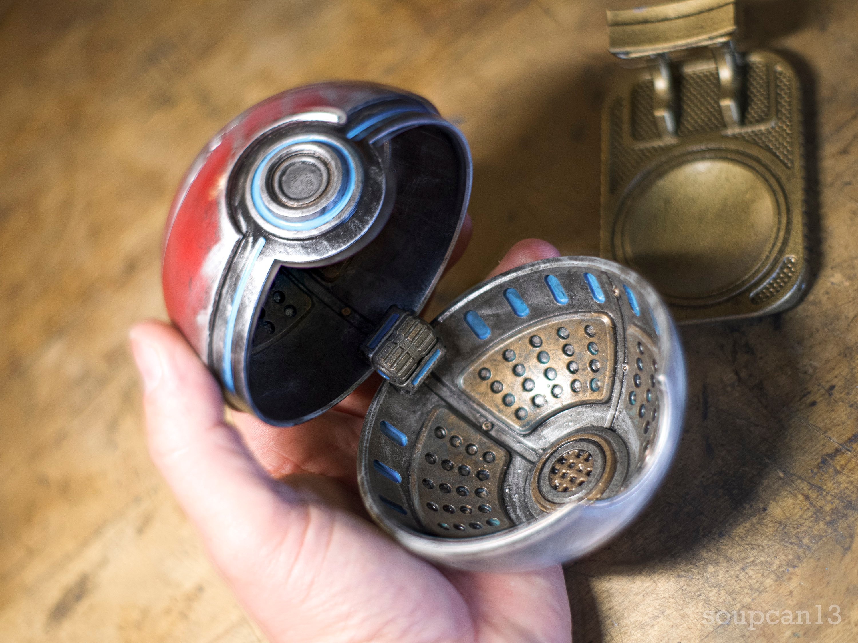 Metal Pokeball Replica
